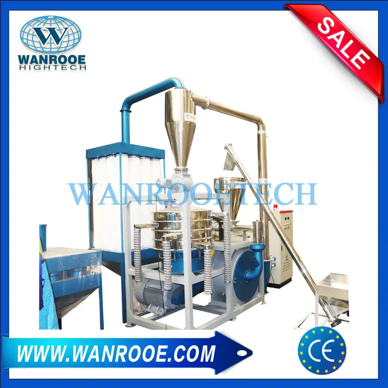 PNMP High Speed PVC Pulverizing Mill For PVC Pipe Or PVC Profile ...