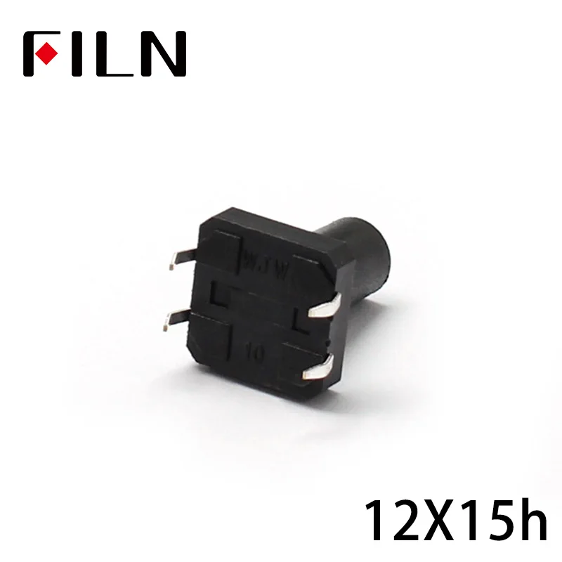 12x12mm Panel Pcb Momentary Tactile Tact Mini Push Button Switch Dip ...