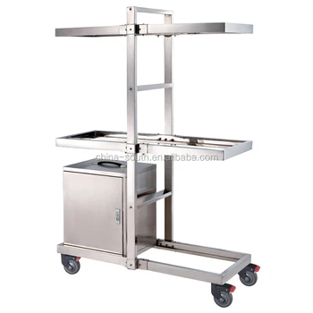 Stainless Steel Trolley Storage For Hot Box - Buy Hot Food Trolley ...