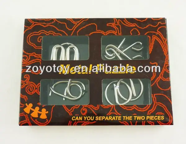 Interlocking Ring Metal Puzzle Solution Metal Puzzle - Buy Interlocking ...