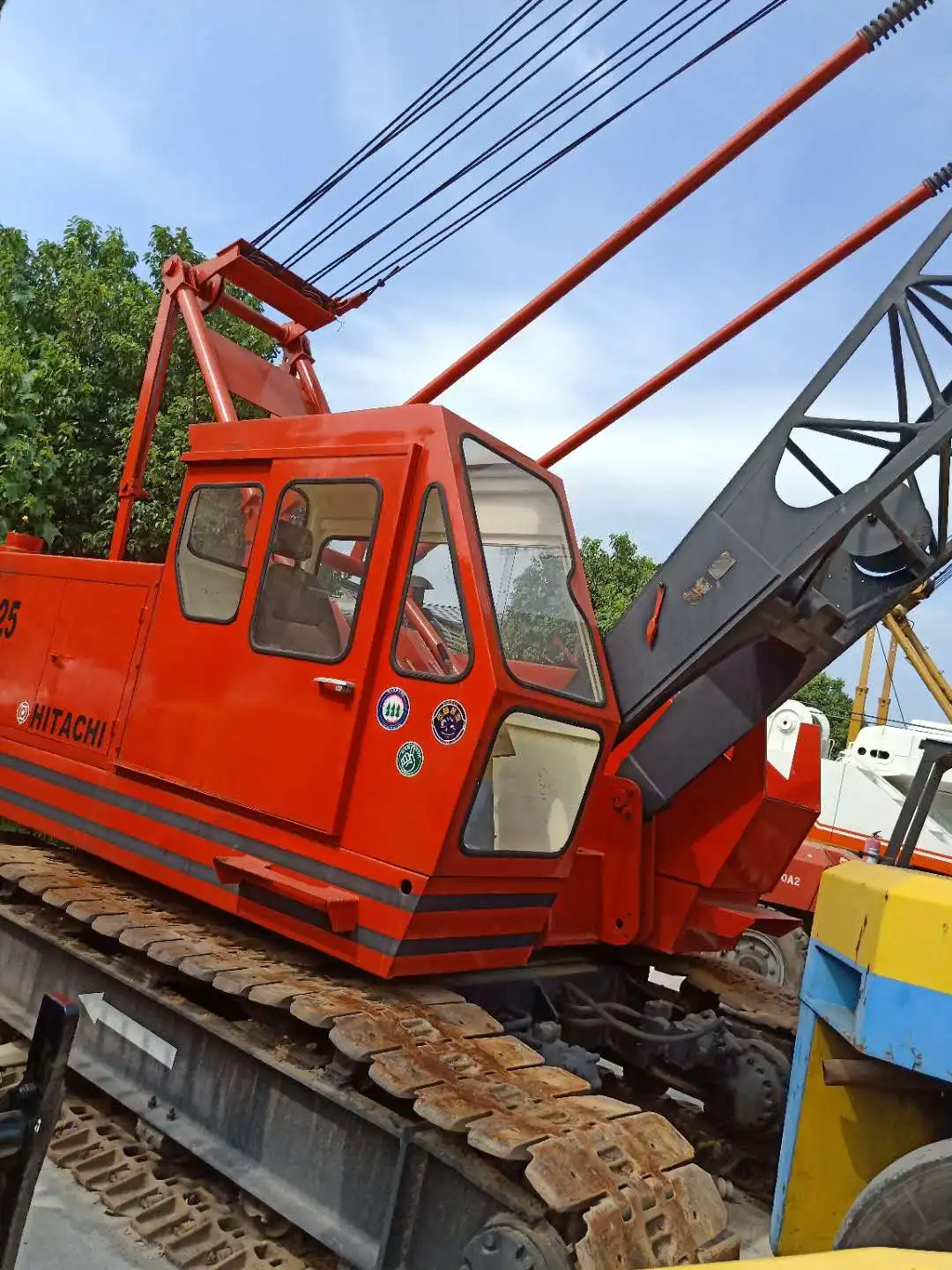 Hitachi Crawler Crane 25 Ton Kh125 Hitachi Crawler Crane For Sale - Buy ...