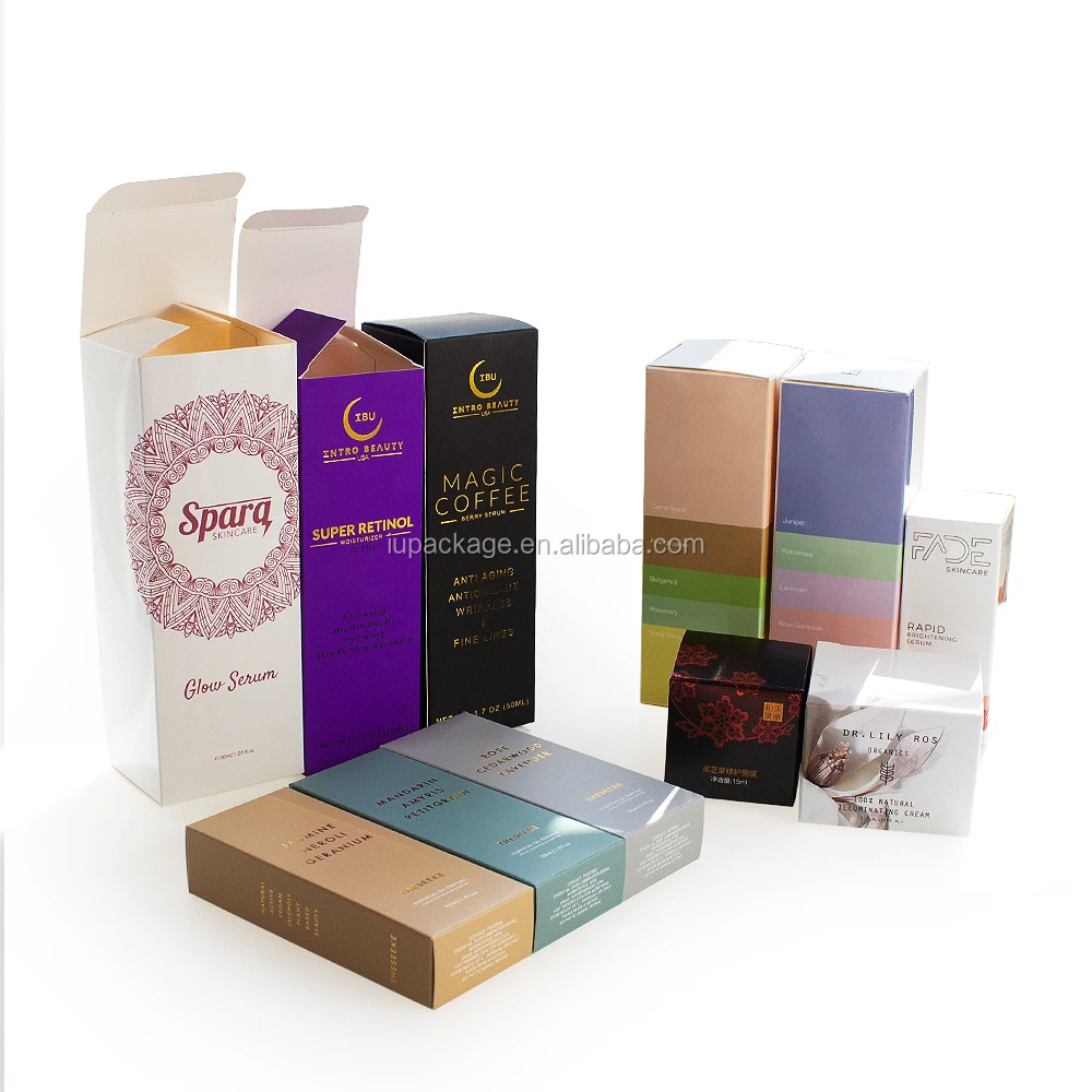 Custom Cosmetic Art Paper Box For Packaging - Buy Paper Box For ...