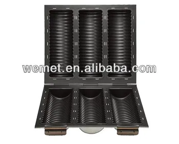 3 Straps Crimped Bread Loaf Pan /teflon Round Bread Baking Pan - Buy ...