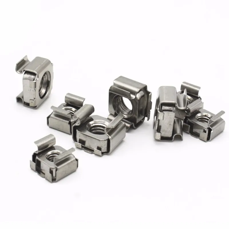 M6 Stainless Steel Ss304 Square Lock Cage Nut - Buy Cage Nut,Stainless ...