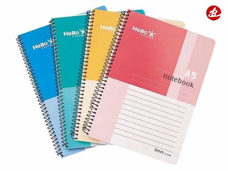 Custom Paperback Spiral Paper School Notebook Printing