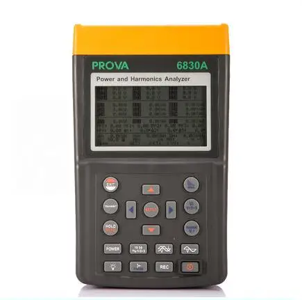 Power and Harmonics Analyzer PROVA-6830A with 3000A Clamp Meter for ...