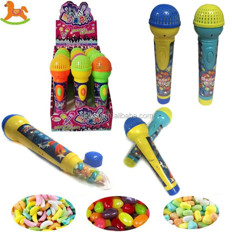 Kids Toy Microphone /kid Microphone Candy Toy /music Microphone Candy ...