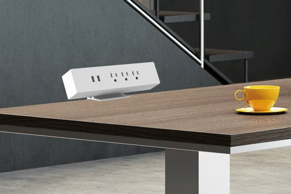 Electrical Plugs Sockets Clamp On Conference Table Socket With Usb Port ...