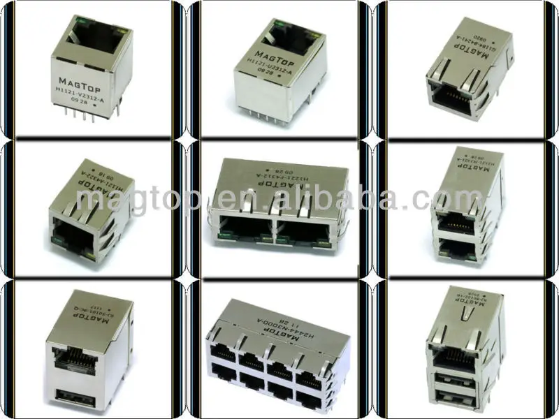 Magtop Ethernet PCB RJ45 Connector - High Quality & Inexpensive