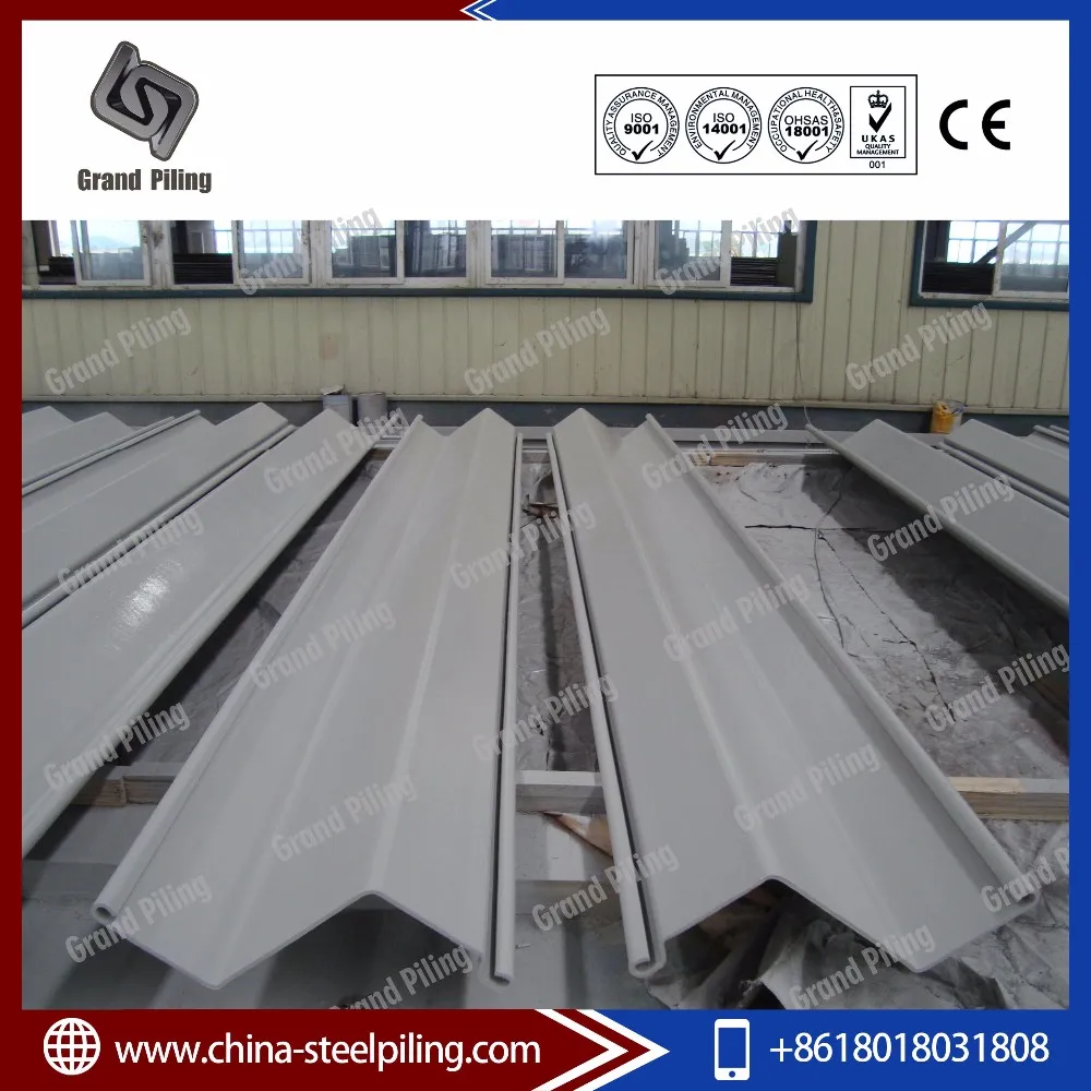 Z Type Cold Formed Steel Sheet Piles - Buy Steel Sheet Piles,Z Type ...