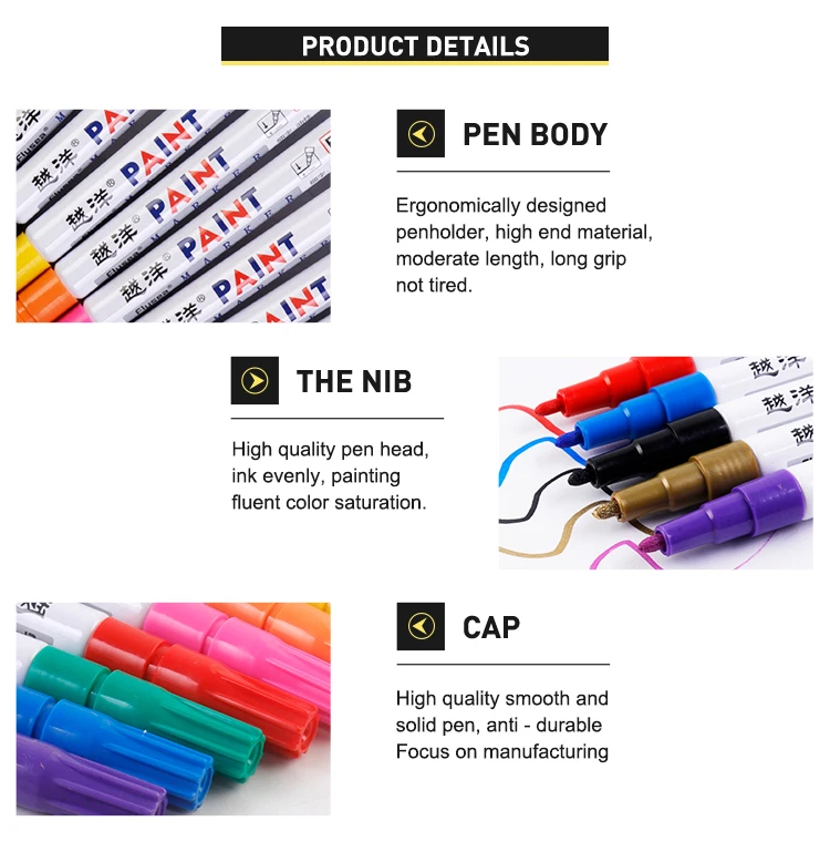 Good Price Acrylic Nip Material 12 Dry Erase Markers Magic Painting Pen ...