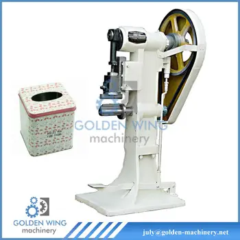 Semi-automatic Depressing Seam Lock Tin Can Body Side Seamer Closing ...