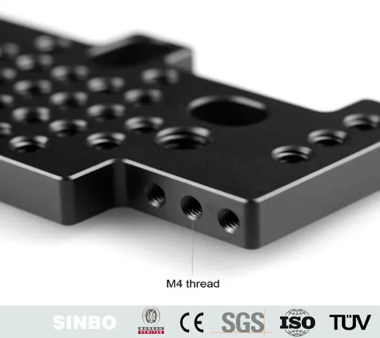 Cnc Precision Machining Parts Aluminum With Anodized For Camera Top ...