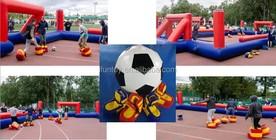 Outdoor Team Building Inflatable Sport Shoes for Football