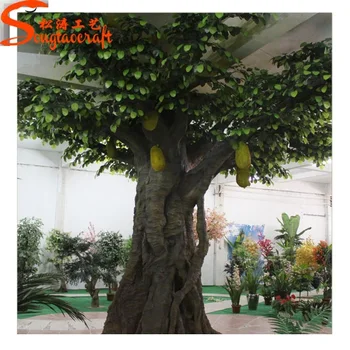 Life Size Artificial Trees Artificial Oak Tree Branches And Leaves On ...