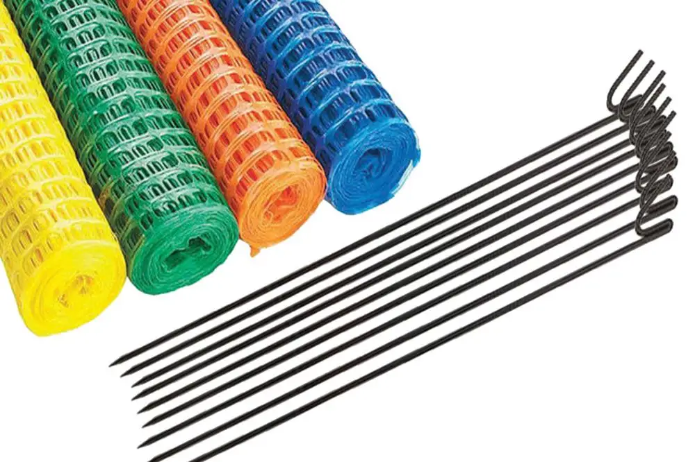 Green Barrier Mesh Fencing Plastic Safety Site Temporary Fence And ...