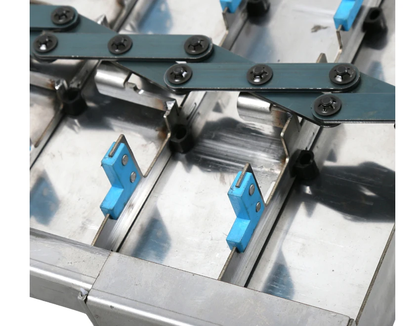 Stainless Steel Accordion Protection Telescopic Cover For Cnc Machine ...