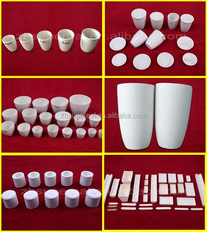 50ml High Temperature Alumina Corundum Crucible for Melting