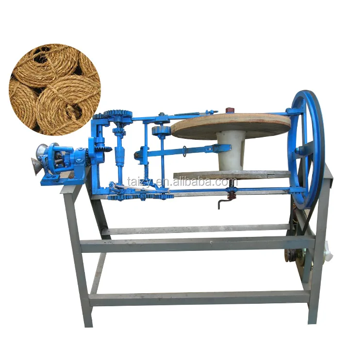 Wheat Rice Straw Rope Making Braiding Twisting Machine With Motor - Buy ...