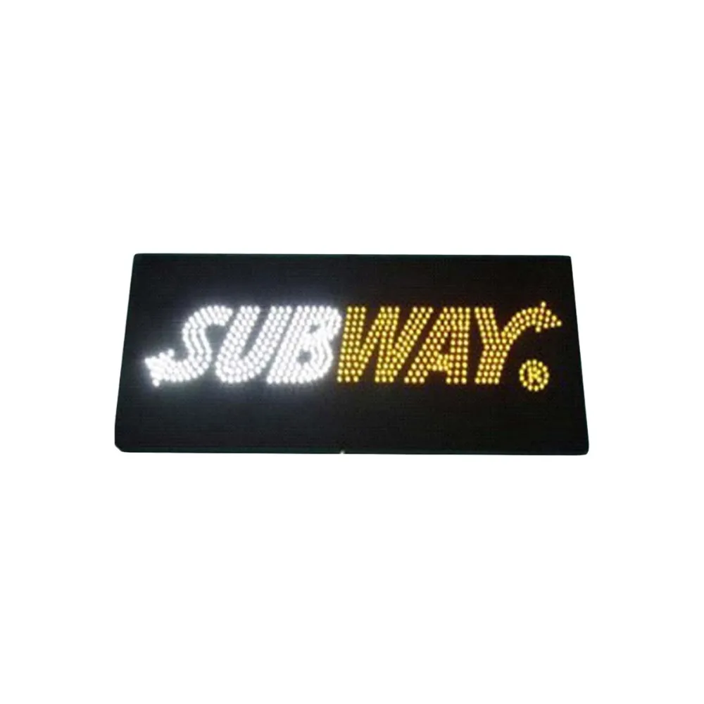Hidly 12*24 Inch Super Bright Subway Led Open Sign Indoor Advertising ...