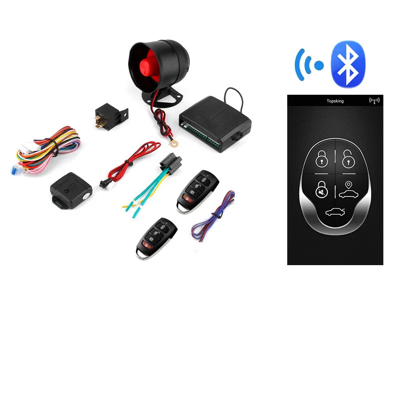 Car Alarm With Mobile Phone App Bluetooth - Buy Car Alarm With Mobile ...