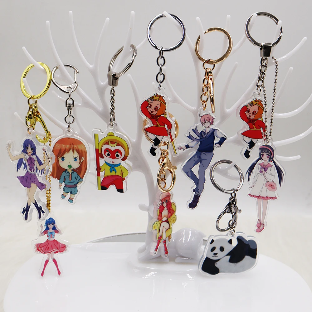 Custom Anime Character Acrylic Keychain Maker Manufacturers Supplier ...
