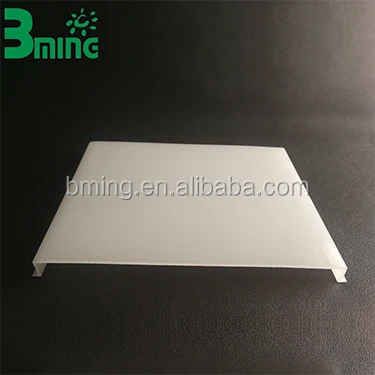White Led Linear Light Cover Polycarbonate Profiles Plastic Lampshade ...