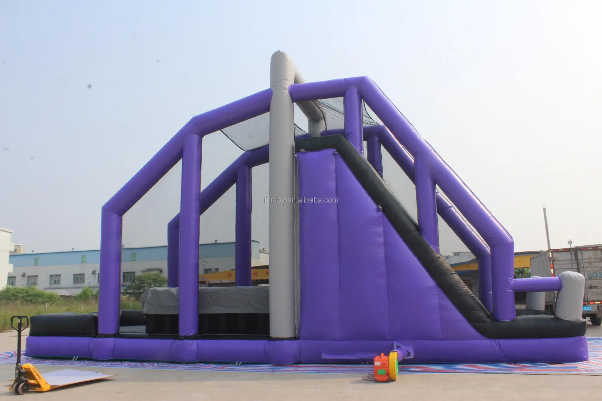 Giant Extreme Sports Inflatable Air Bag Jump / Stunt Jump/ Free Fall ...