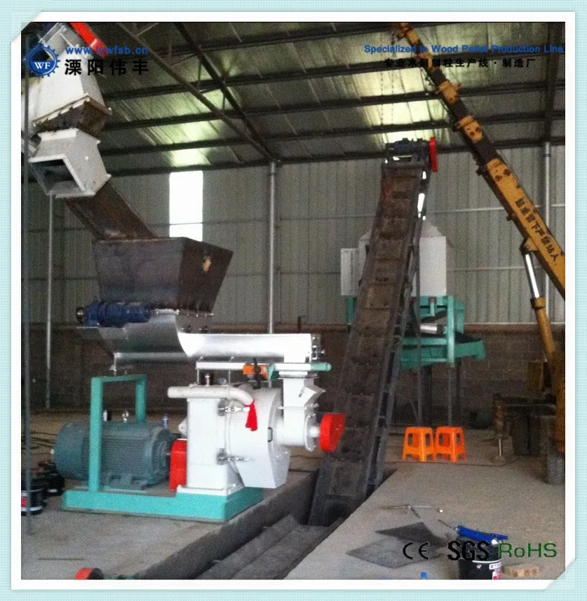 1ton per Hour Paddy Husk Pellet Manufacturing Plant