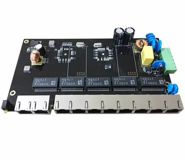 High-quality Customized Marvell Chip 8 Port 10 Port RJ45 Switch Board