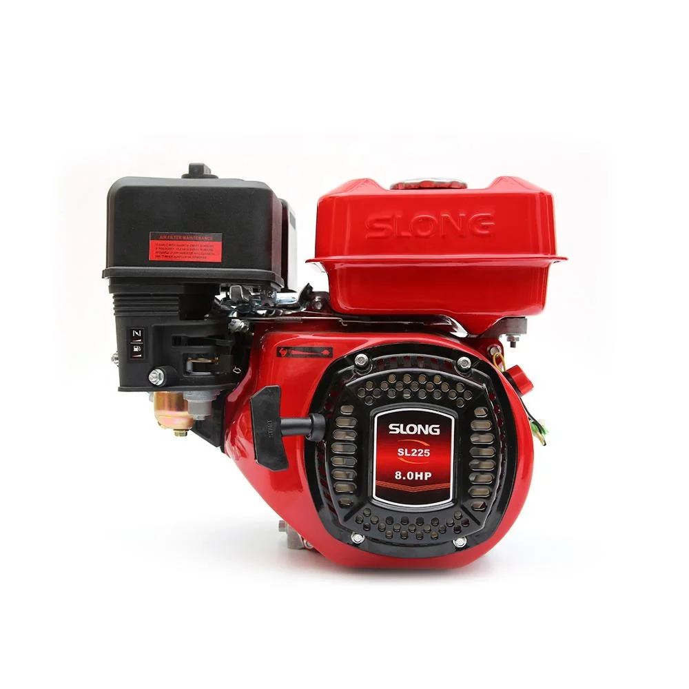 China Slong 4 Stroke Air Cooled 223 Cc Sl225 7.5hp Gasoline Engine ...