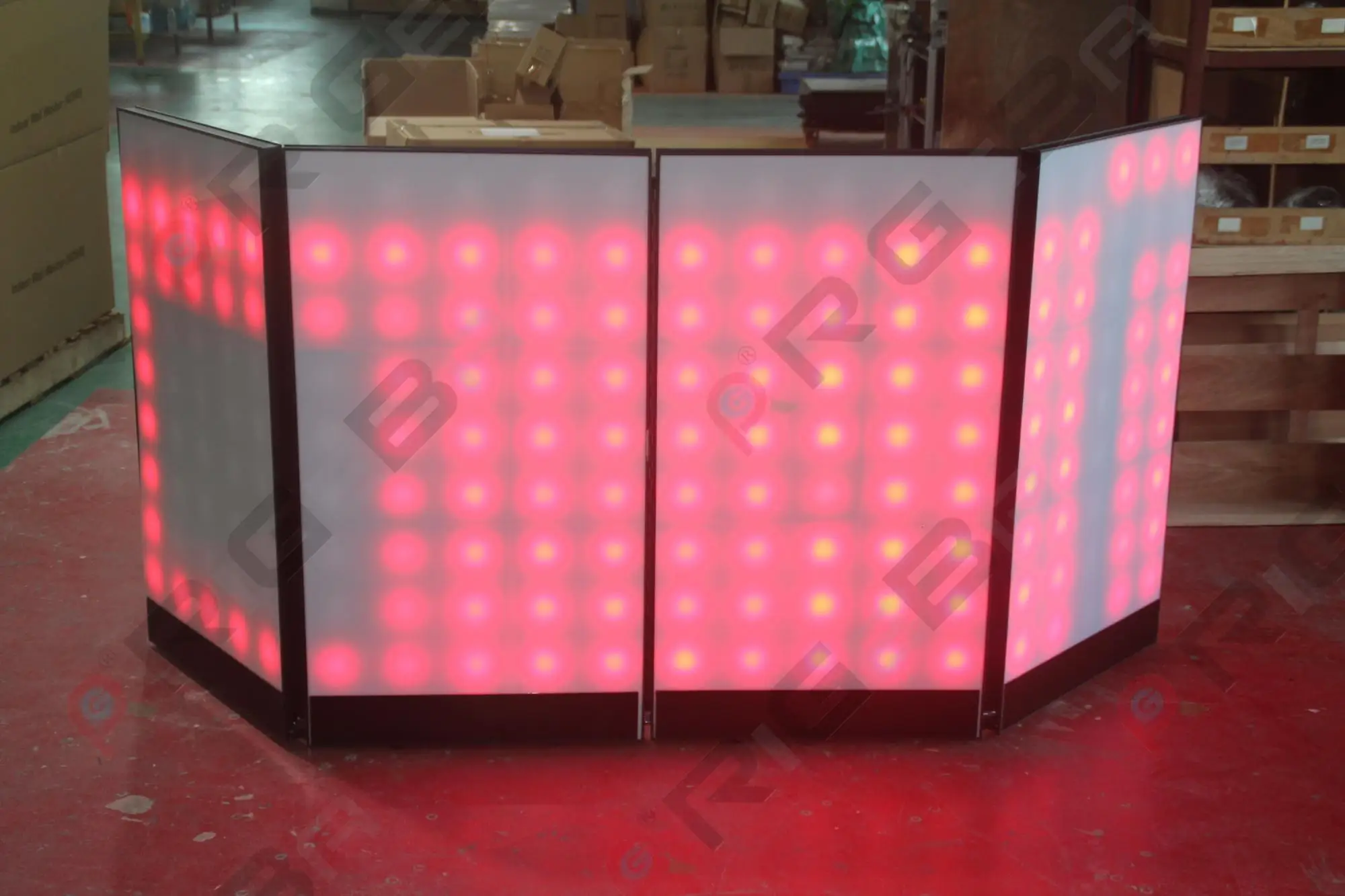 Tragbare Digitale Video Flash Folding Led Dj Booth Fassade Für Bühne ...