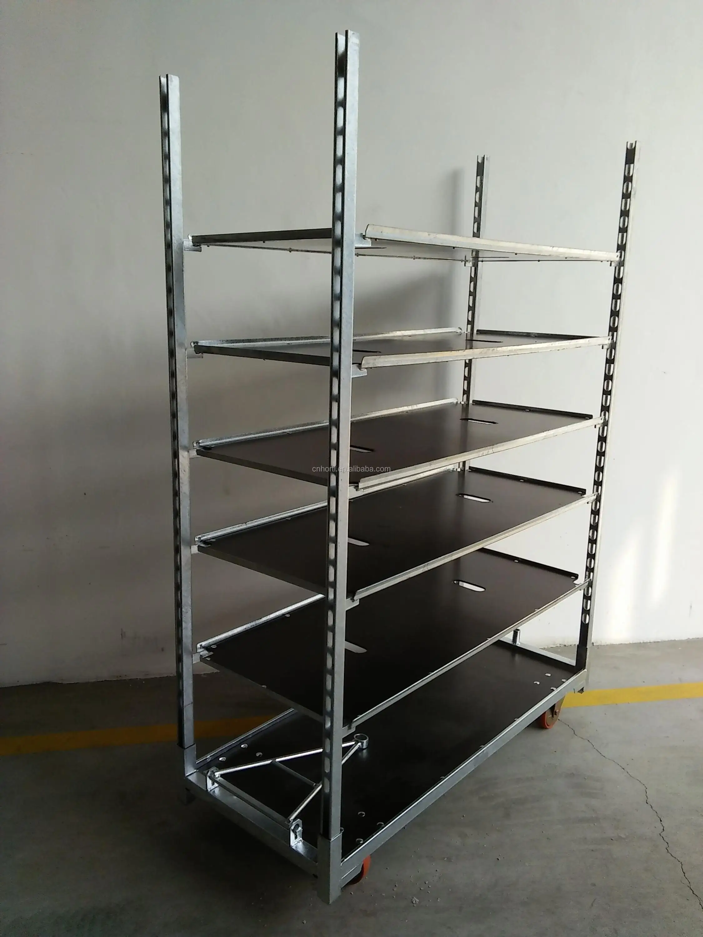 Plywood Flower Danish Trolley Dutch Trolley - 600kg Capacity