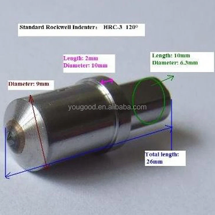Rockwell Ball Indenter Steel Diamond Indenter with Natural Finish Price ...