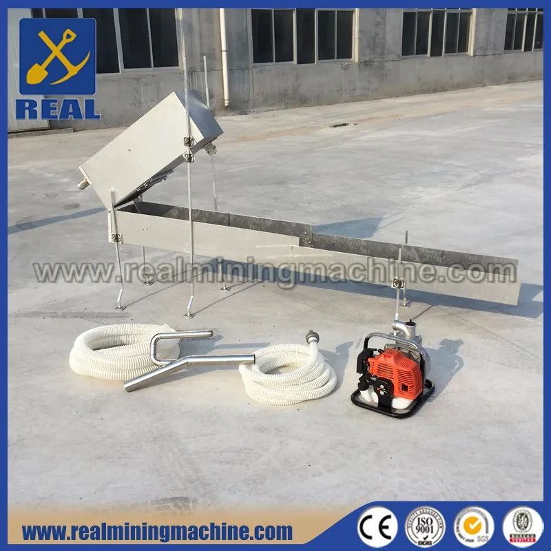 Small Portable Gold Washing Machine & Sluice Box Highbanker for Mining ...
