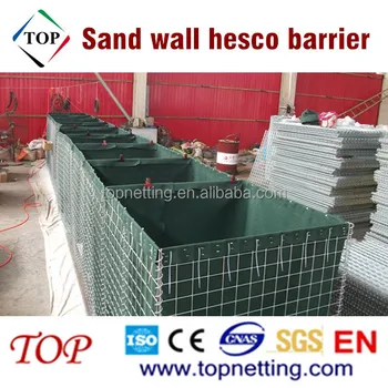 Pakistan Hesco Barrier/bag/bastion/ Blast Wall - Buy Sand Wall Hesco ...