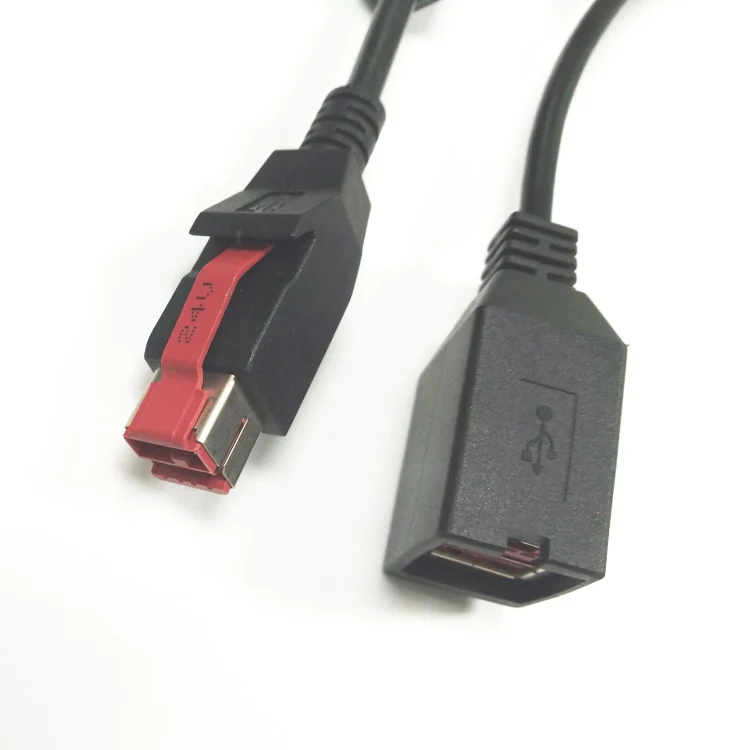 24v Poweredusb Male To Female Extension Cable For Ibm Pos Terminal ...