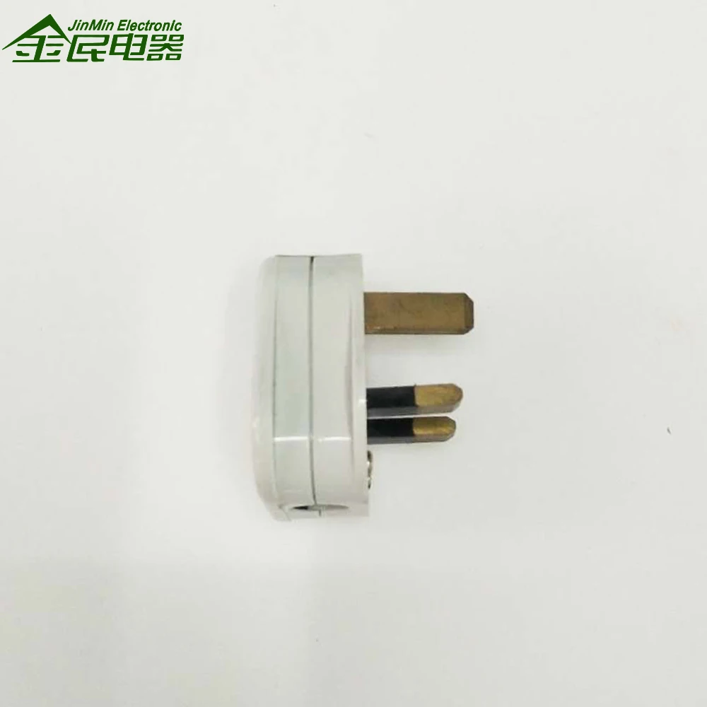 13A UK Plug 3 Flat Pin Fused Electrical Plug – CE Certified, Safe, Non ...