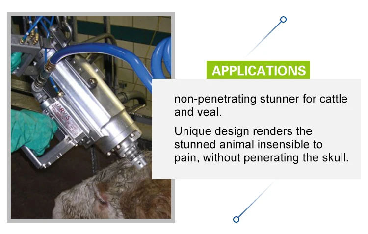 Jarvis Model Usss-2a Non-penetrating Pneumatic Stunner Cattle Gun For ...