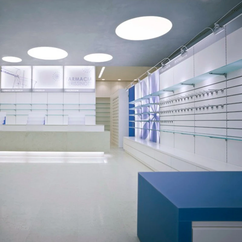 Modern Showcase for Store Decoration - Pharmacy Furniture