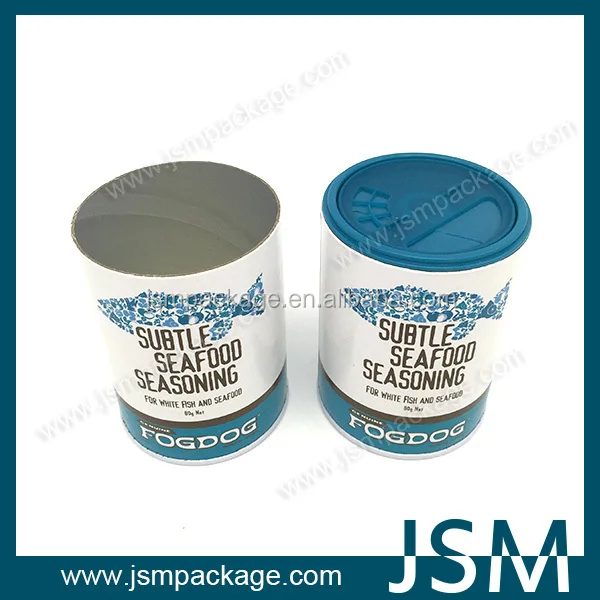 Recycled Cardboard Salt Packaging Paper Tube Shaker - Buy Cardboard ...