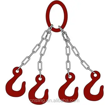 Lifting Ring Chain Rigging,Crane Chain Slings - Buy Lifting Ring Chain ...