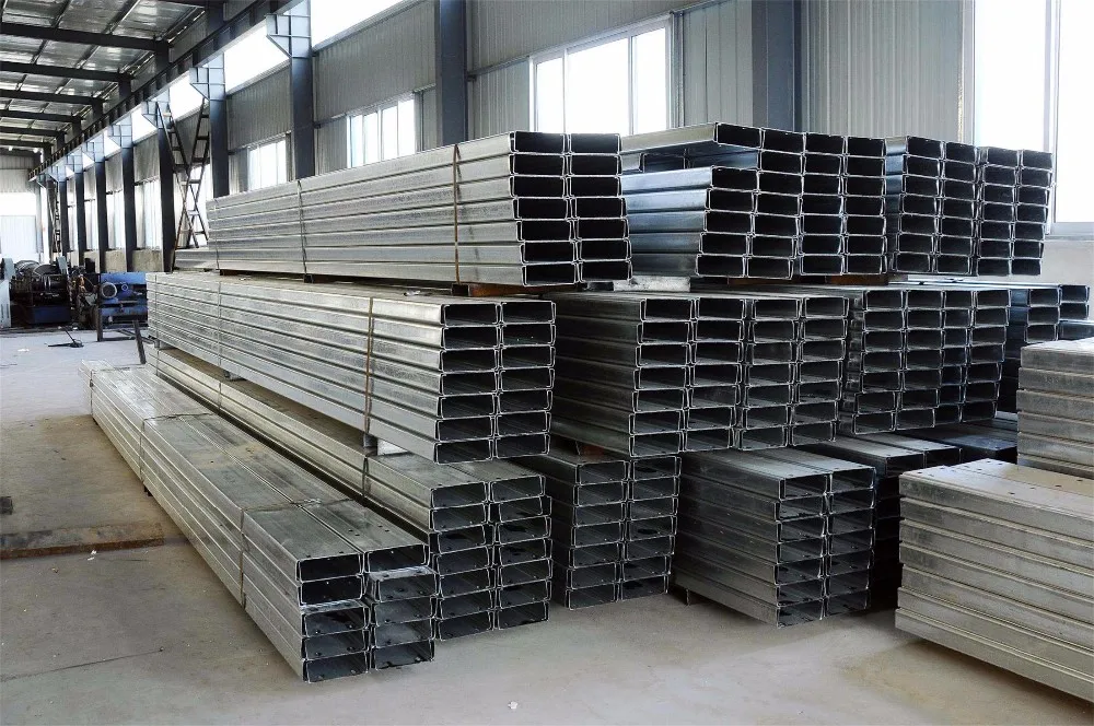 C Lipped Channel C Purlin Steel Structure/c Section Steel Truss Purlin ...