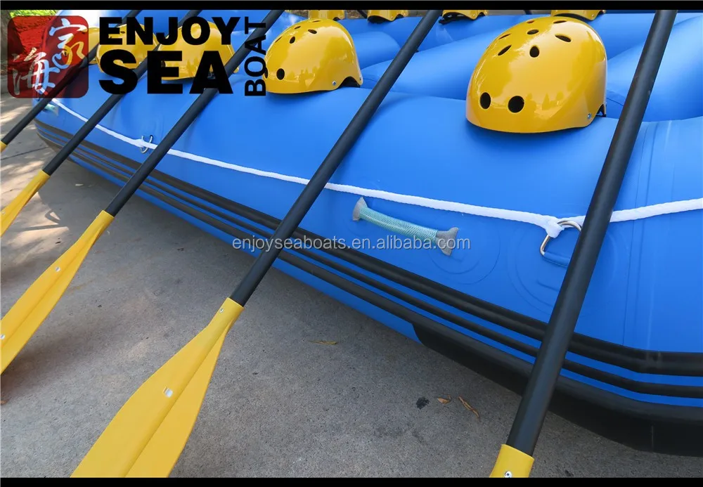 Heavy Duty Double Floor River Boat Whitewater Rafting 8 Persons River ...