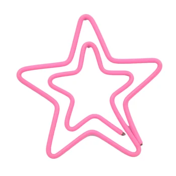 Custom Logo Metal Star Shape Paper Clip For Scrapbooking - Buy Paper ...