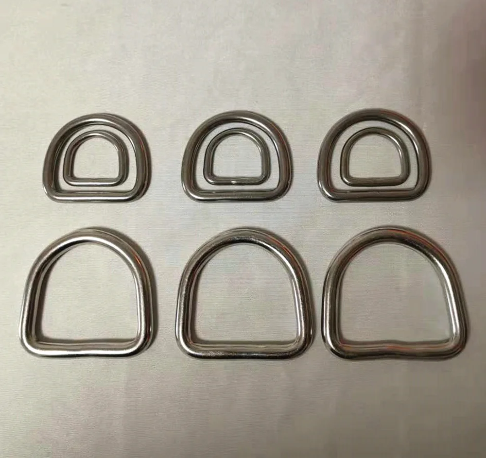 Marine Grade Stainless Steel D Ring For Inflatable Boats Kayaks Rib's ...