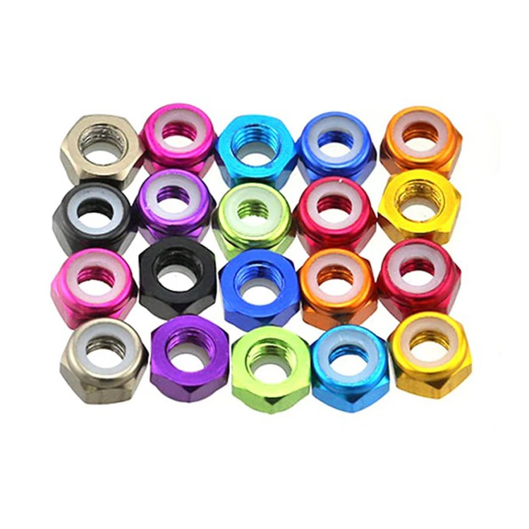 #8-32 Colors Anodized Nut - Durable & Versatile Solutions
