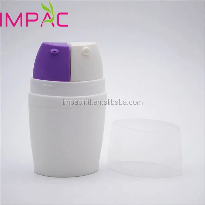 Double Neck PP Cosmetic Dual Chamber Bottle for Lotion and Perfume ...
