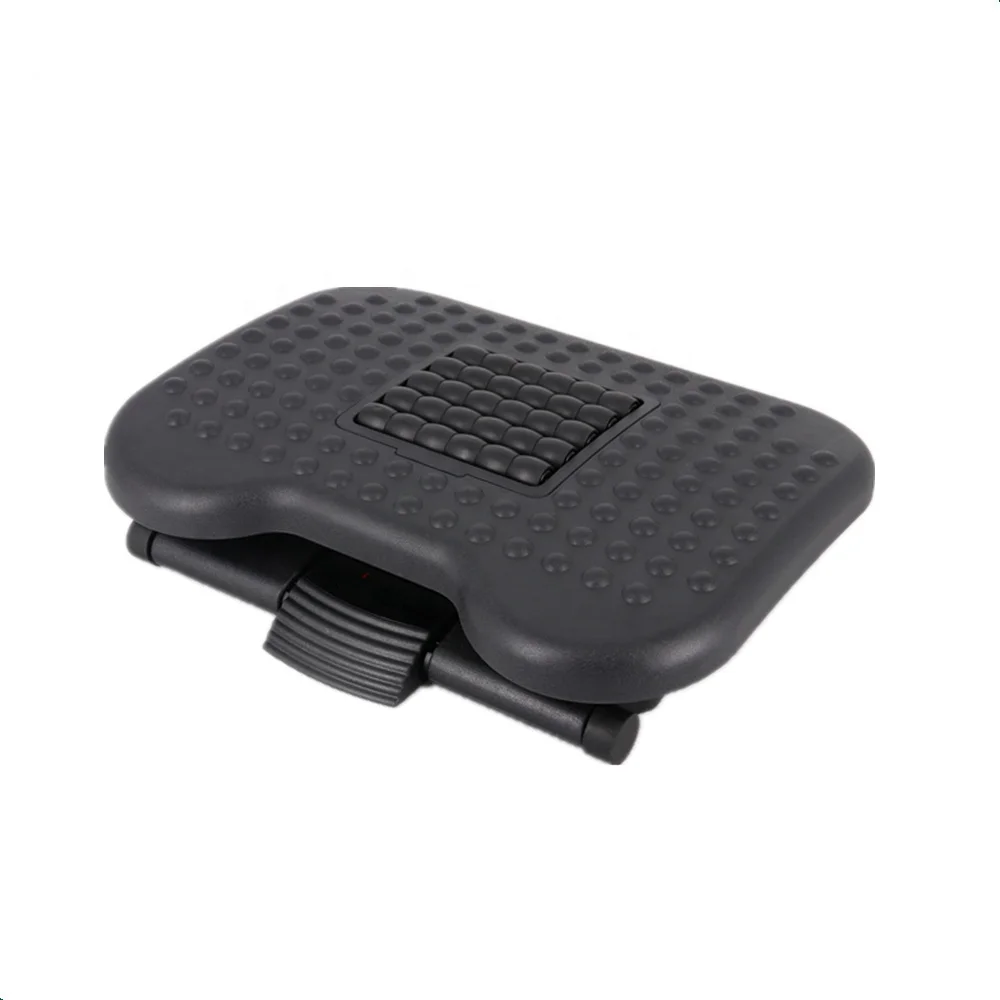 Ergonomic Office Footrest - Adjustable & Durable Plastic