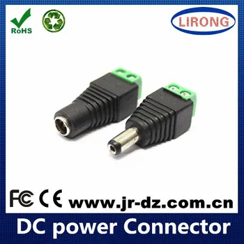 Cctv Camera 12 Volt Dc Connectors Male Dc Power Plug And Jack - Buy ...